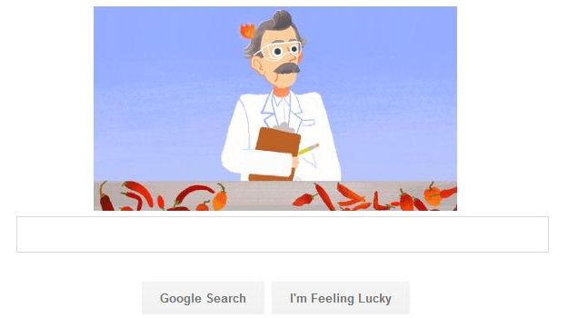 Google Doodle ने Wilbur Scoville का बर्थडे मनाया, मिर्च का तीखापन मापने का बनाया था पैमाना ...