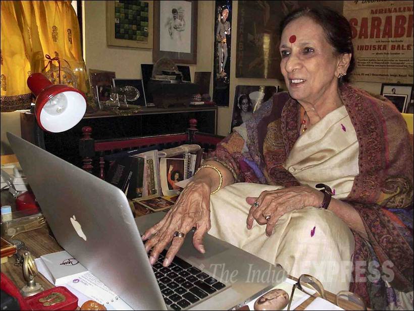 मल्लिका साराभाई ने मां मृणालिनी को नृत्‍य कर दी अंतिम विदाई, तस्‍वीरों में देखें उनका जीवन ...