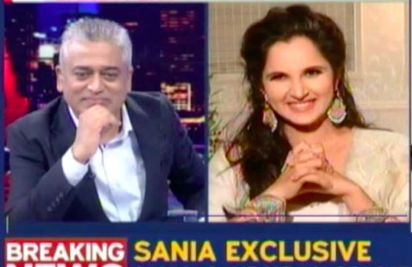 राजदीप सरदेसाई ने पूछा गलत तरीके से सवाल, सानिया मिर्जा ने दिया कड़ा ...