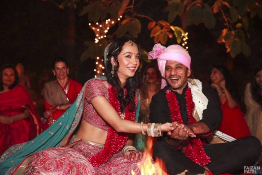 वीजे युदि की शादी में पहुंचे निखिल चिनप्पा, सायरस साहुकार, मिनी माथुर ...