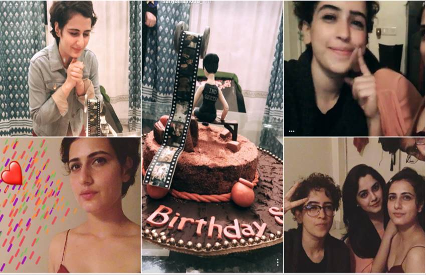 दंगल की गीता-बबीता ने इस तरह मनाया बर्थडे, सनाया मल्होत्रा ने फातिमा ...