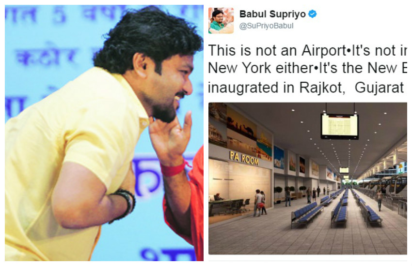 राजकोट बस स्टैंड की गलत तस्वीर ट्वीट कर फंसे केंद्रीय मंत्री बाबुल ...