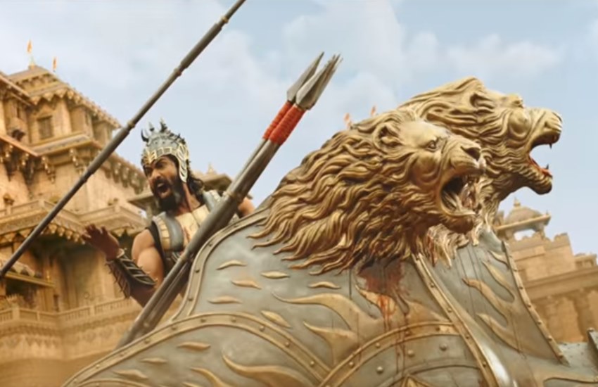 बाहुबली 2 में घोड़े या सांड़ नहीं, बल्कि रॉयल एनफील्‍ड के इंजन से दौड़ ...