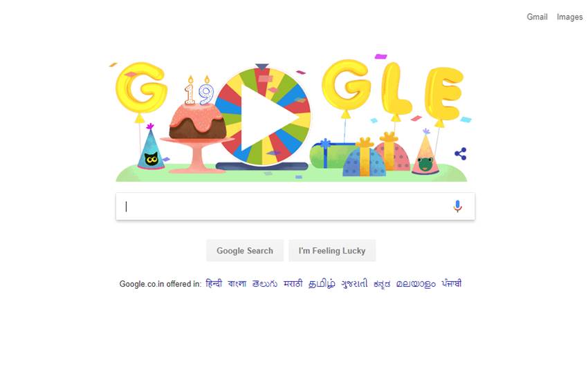 Google Birthday: गूगल ने 19वें जन्‍मदिन पर यूजर्स को गिफ्ट किया ...