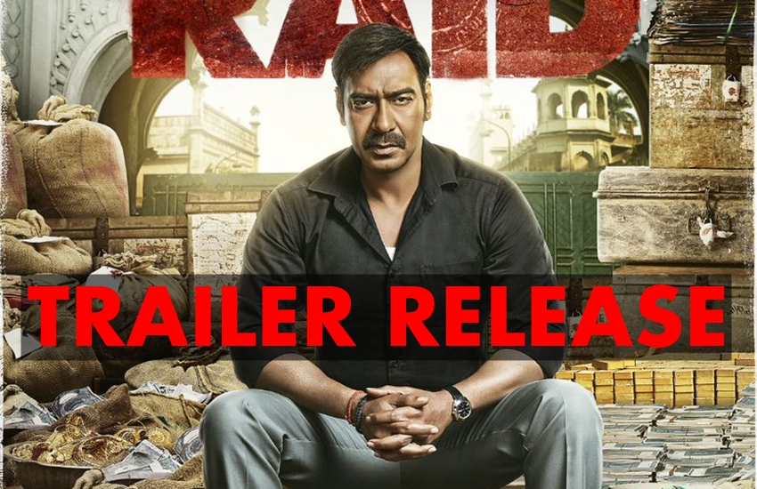 RAID Movie Trailer Release: करप्शन करने वालों के छक्के छुड़ाने आ गए अजय ...