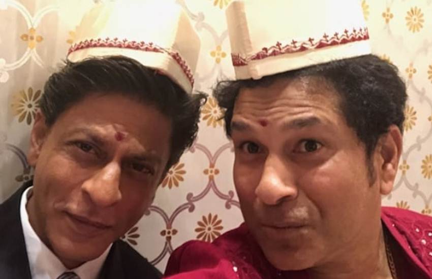 …जब शाहरुख खान और सचिन तेंदुलकर ने साथ में पहनी टोपी | Jansatta