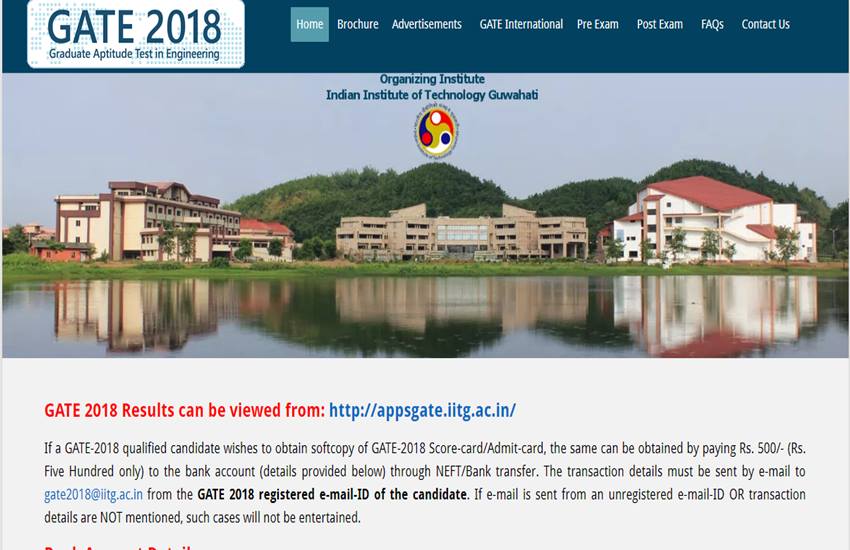 GATE 2019 Exam Schedule: गेट का एग्जाम शेड्यूल जारी, यहां देखें डेटशीट ...