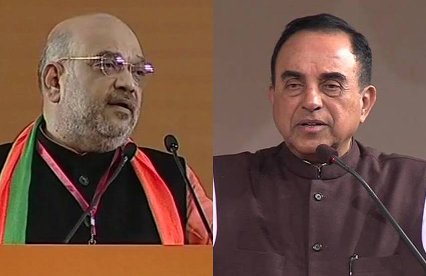 अमित शाह के भाषण के बाद बोले बीजेपी सांसद- अब राम मंदिर निर्माण की तिथि ...