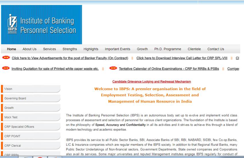 IBPS Recruitment 2019: आईबीपीएस ने 61 साल तक के लोगों के लिए निकाली ...