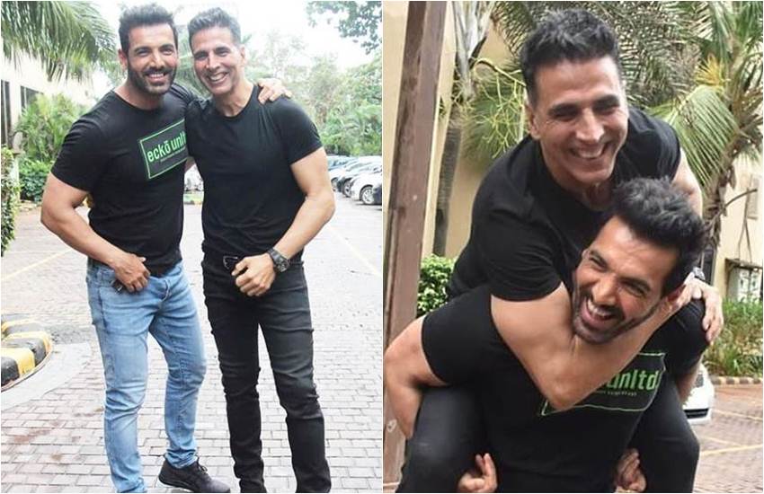 ‘Chandrayan 2 की स्क्रिप्ट के लिए लड़ रहे’, अक्षय-जॉन की इस तस्वीर पर ...