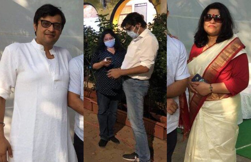 Arnab Goswami Family