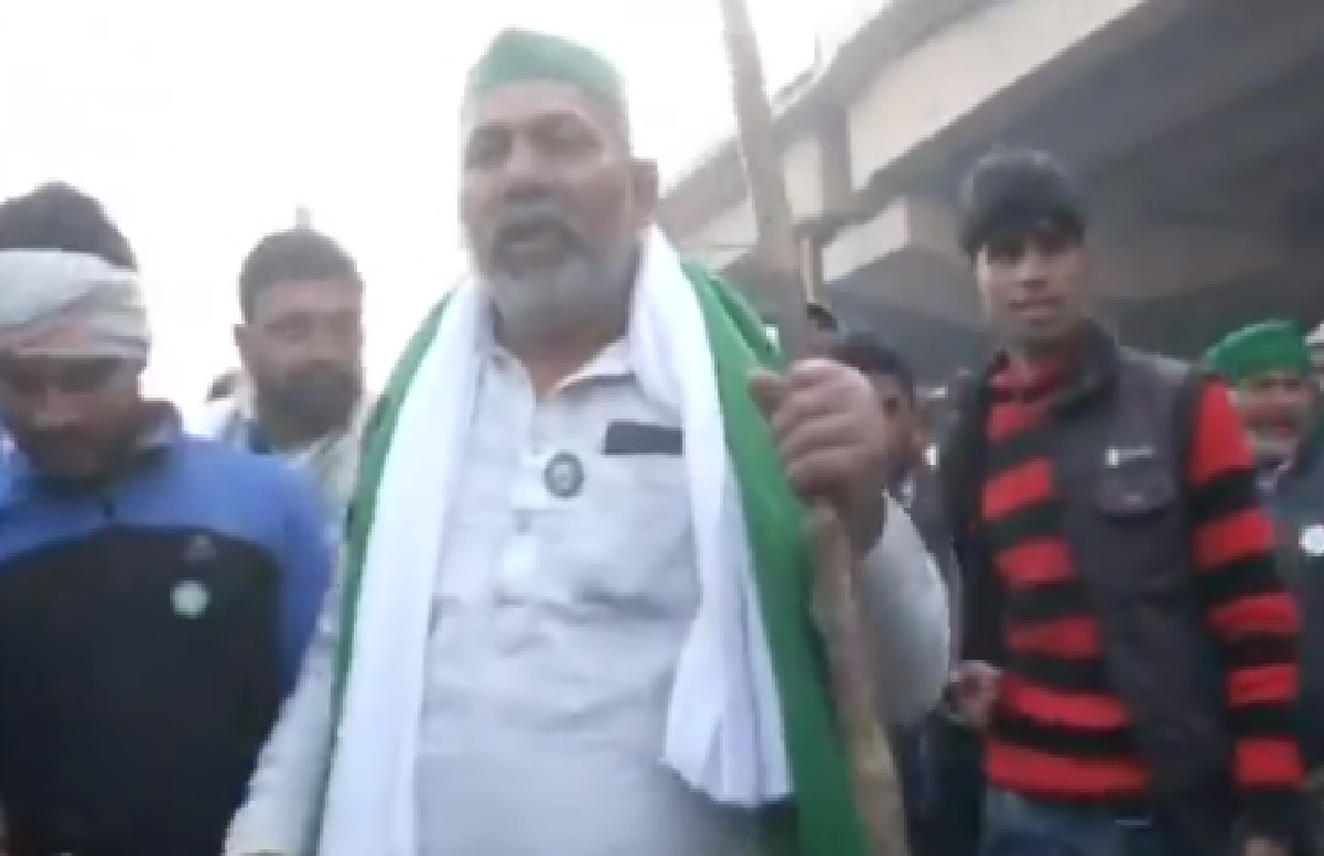 वीडियो: गाजीपुर बॉर्डर पर झाड़ू लगाकर बोले राकेश टिकैत- सफाई तो करनी ही ...