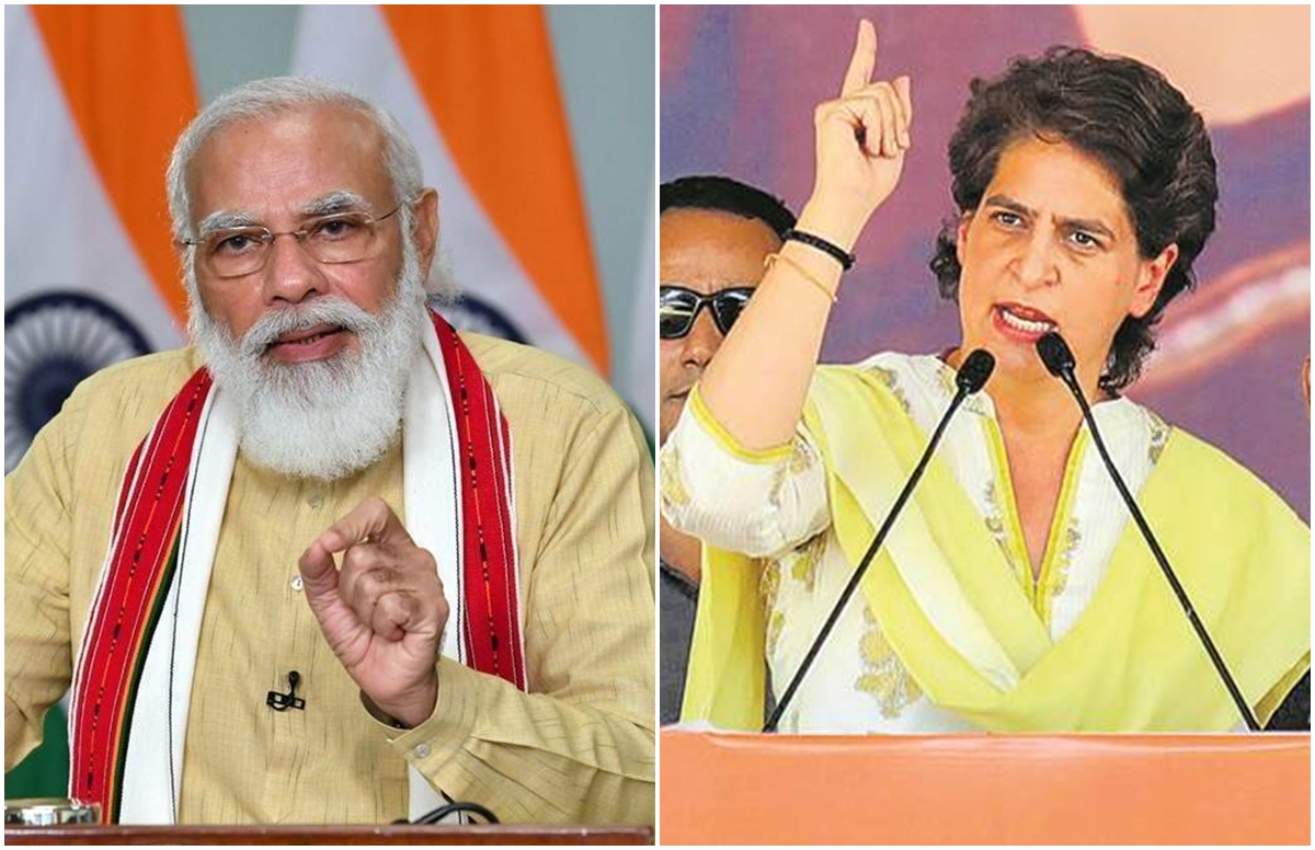 रैली में बाइबल पर बोले पीएम मोदी, प्रियंका का हमला, कहा- झांसी वाली ...