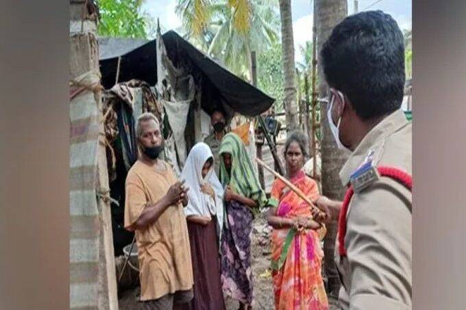 Andhra Pradesh Family Woman lock themselves inside home after COVID-19 ...