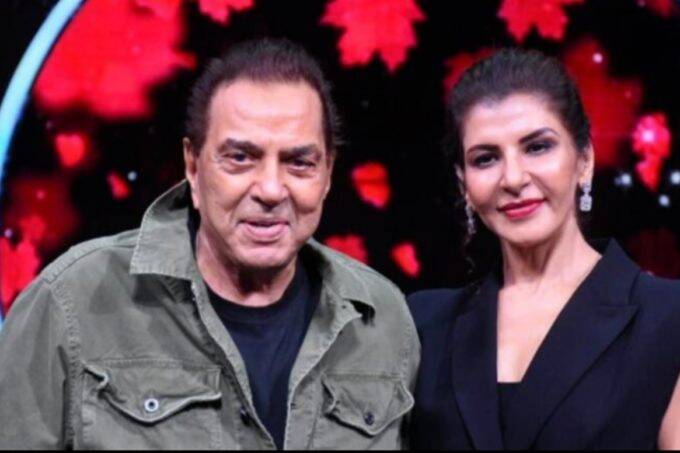 Indian Idol 12 Dharmendra decorated Gajra in Actress Anita Raj hair The ...