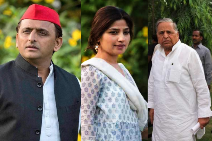 I was like Fevicol when Dimple Yadav said on the dispute between father ...