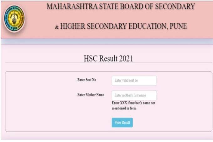 Mahresult.nic.in, Maharashtra Board HSC 12th Result 2021 Online at www ...