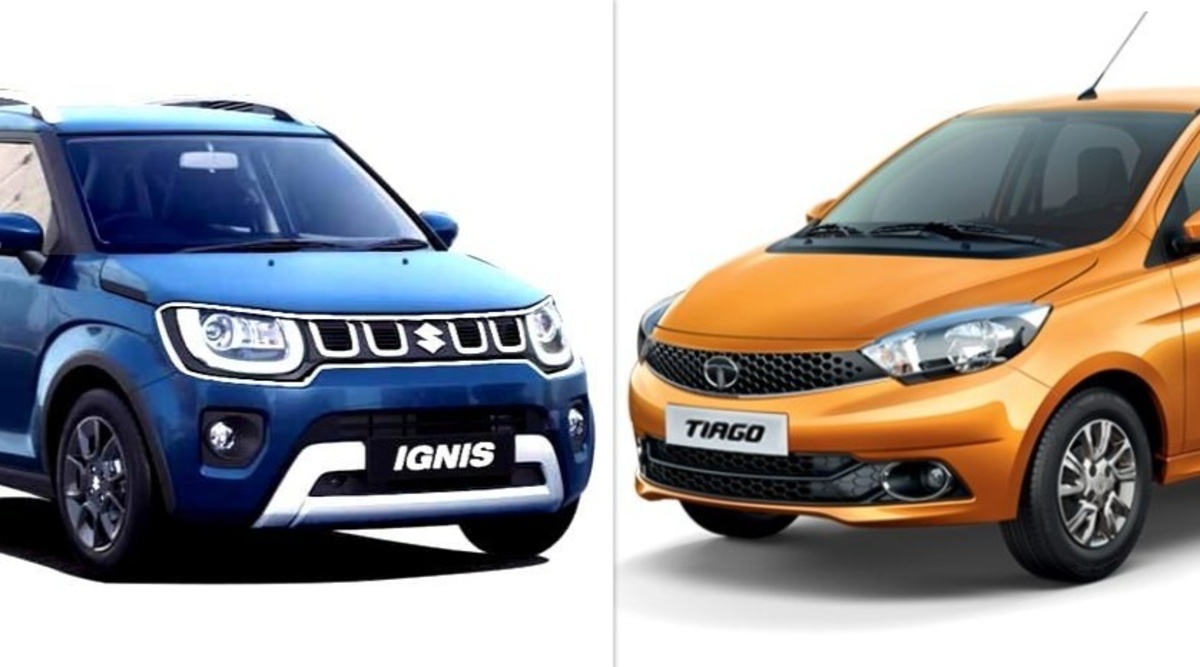 Maruti Ignis vs Tata Tiago who is best car with features in budget of 5 ...