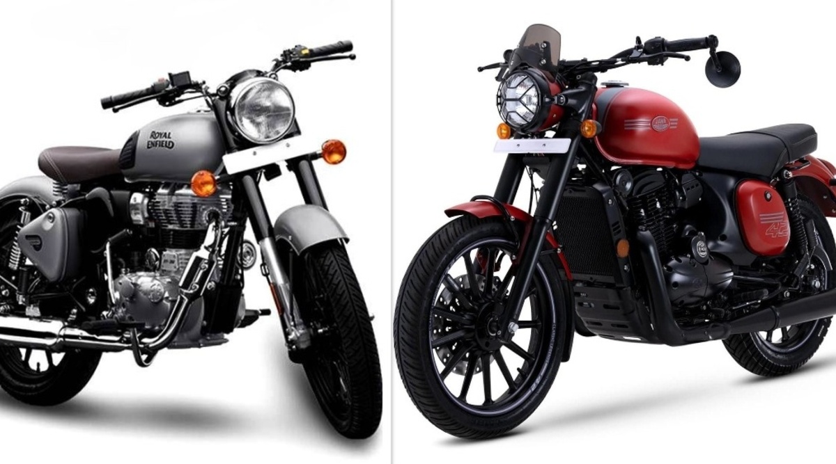 Royal Enfield Classic 350 vs Jawa 42 which is powerful cruiser bike in ...