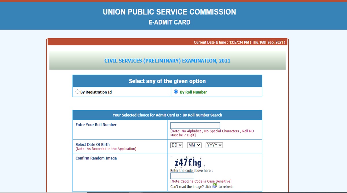 UPSC Prelims Admit Card 2021: UPSC has released the prelims admit card ...