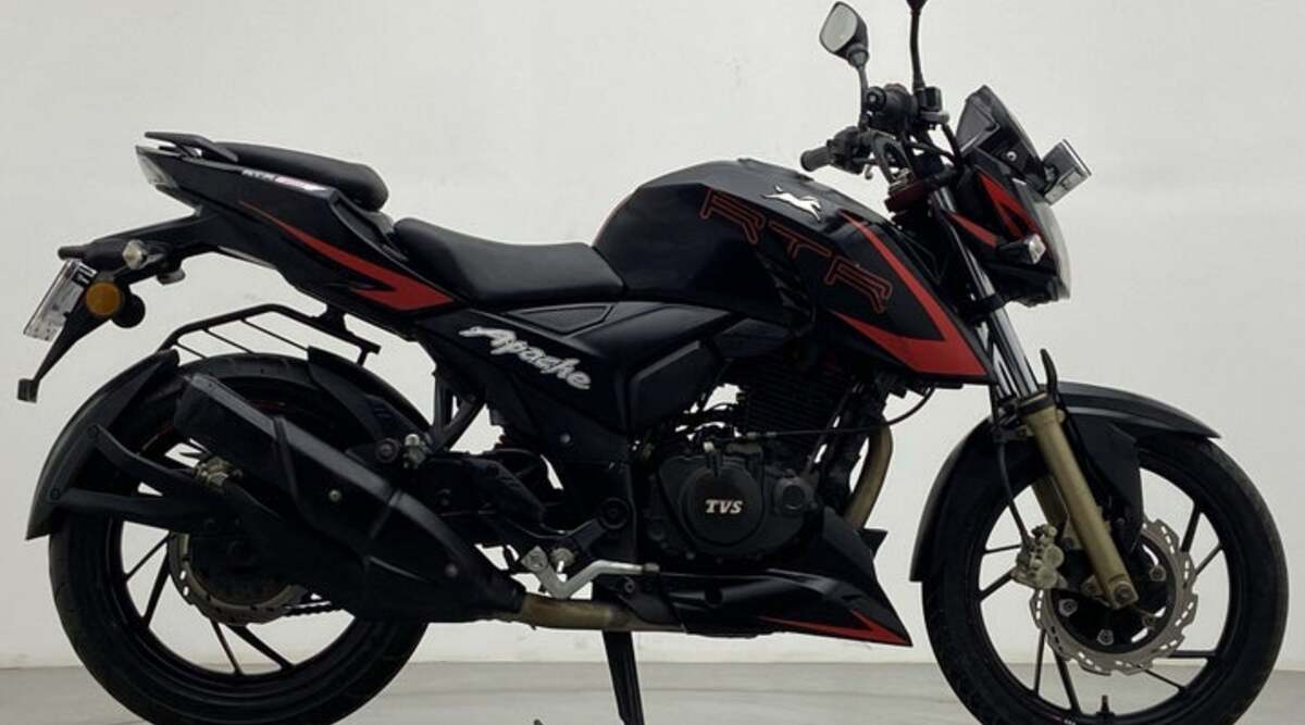 Second Hand TVS Apache RTR 200 4V in 65 thousand with 1 Year Warranty ...