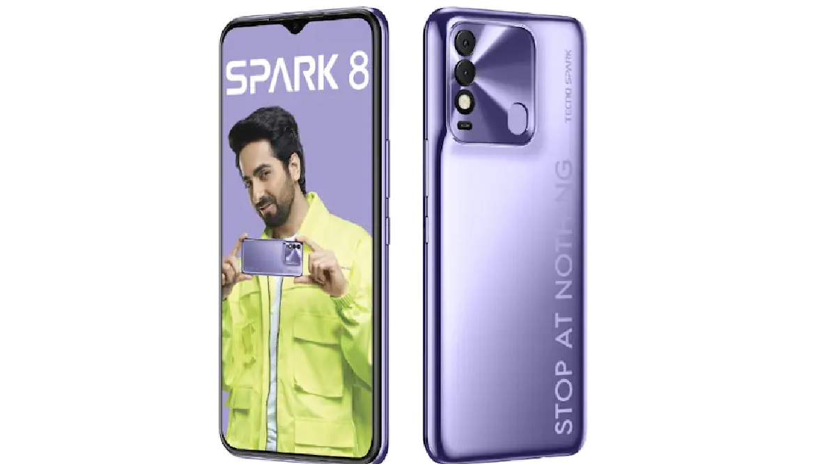 TECNO SPARK 8 smartphone with RAM variant launched in India under Rs ...