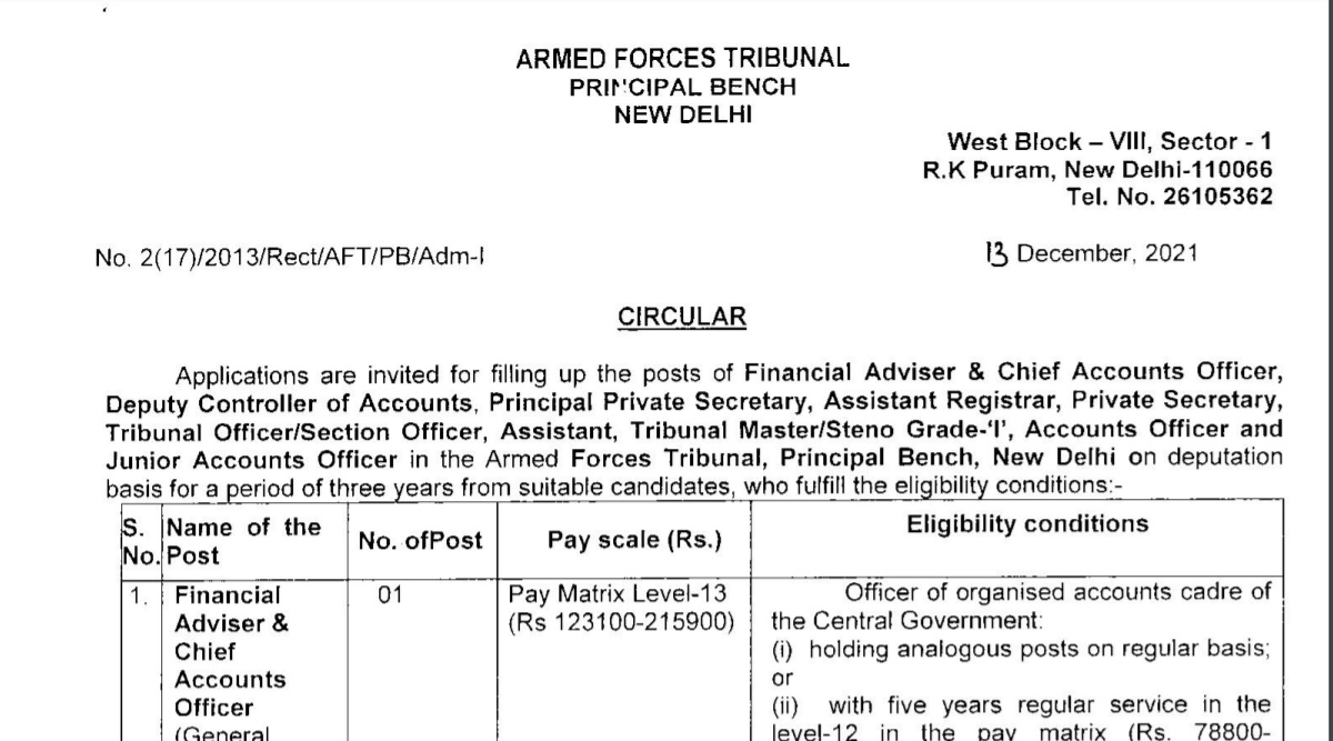 Sarkari Naukri 2021: Notification released for Stenographer and other ...