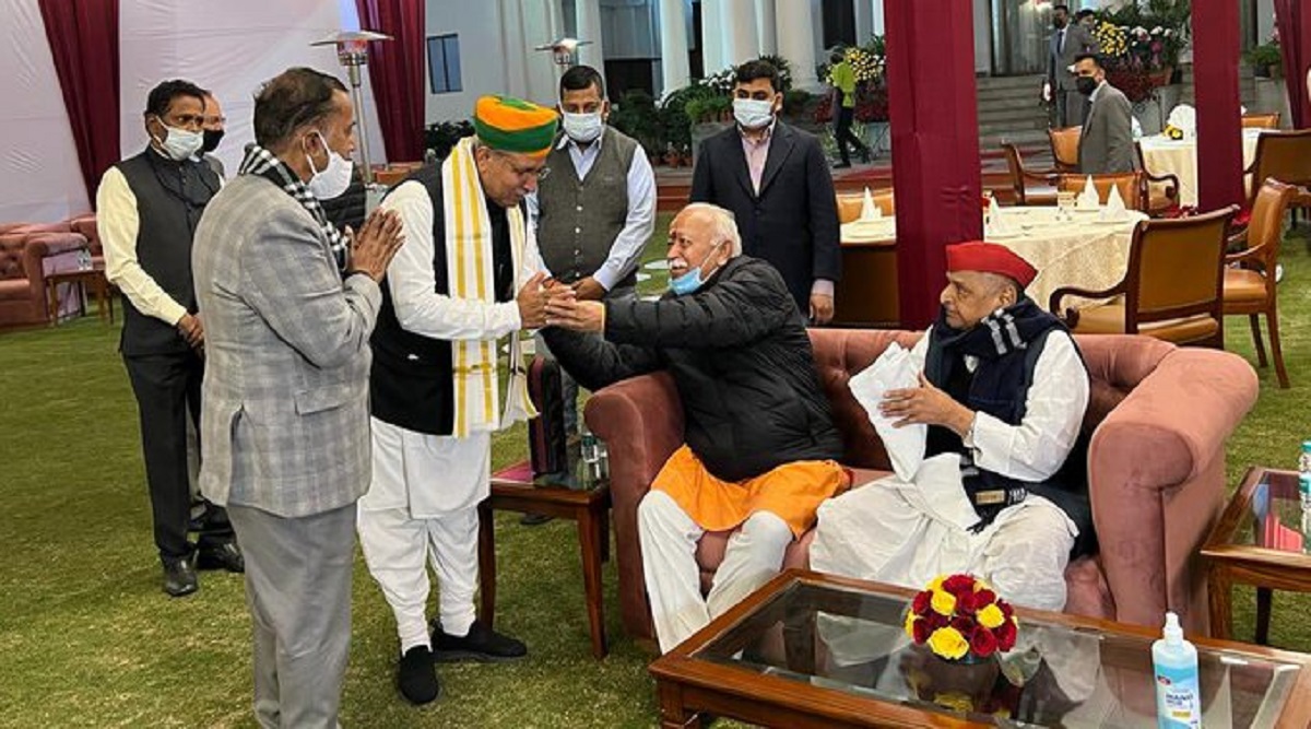 AIMIM leader aseem waqar raise question on mohan bhagwat mulayam singh ...