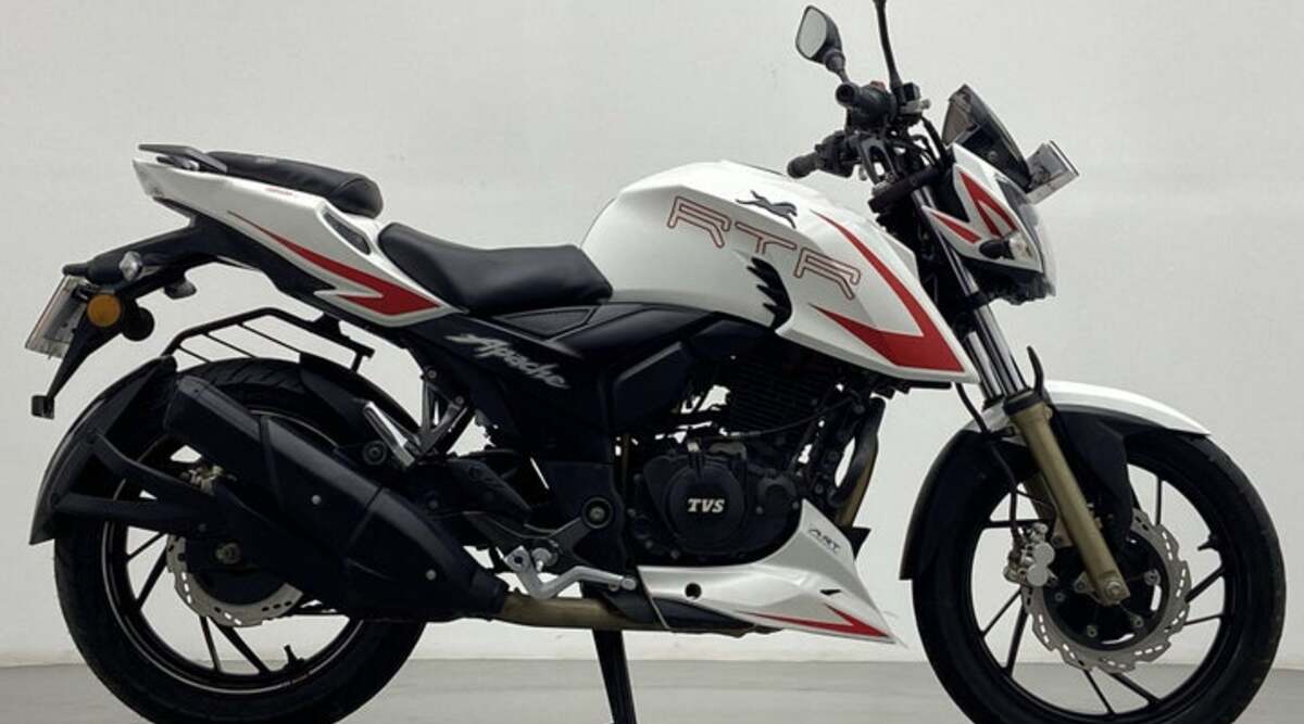 Second Hand TVS Apache RTR 200 4V in 66 thousand with Guarantee ...