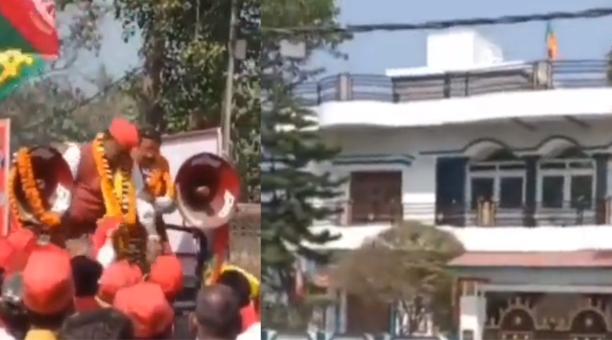 Ballia SP candidate Narad Rai brother joined BJP cried bitterly after ...