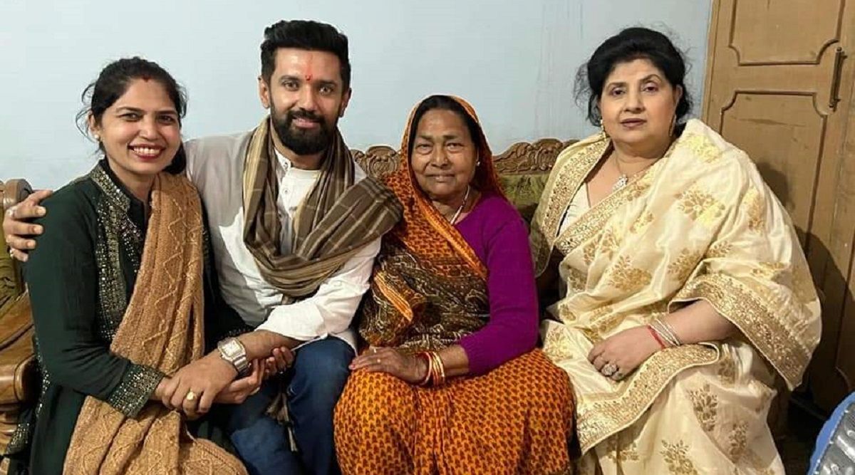 chirag paswan native village saharbanni mother rina paswan to meet rajkumari devi - चिराग पासवान ...