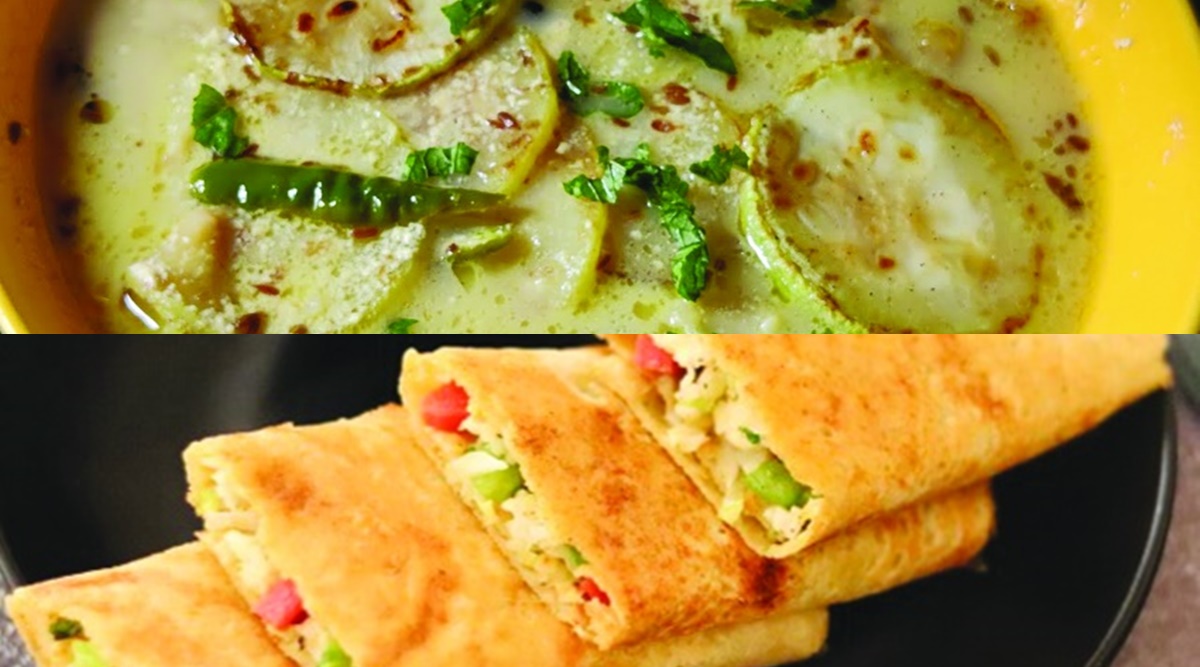 Recipes of delicious Lauki Yakhni and Stuffed Cheela ingredients in ...