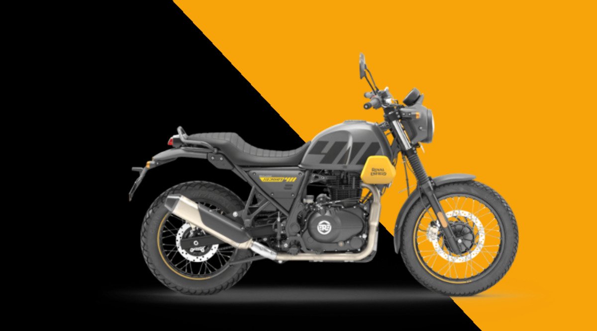 Royal Enfield Scram 411 Graphite Series finance plan with down payment ...