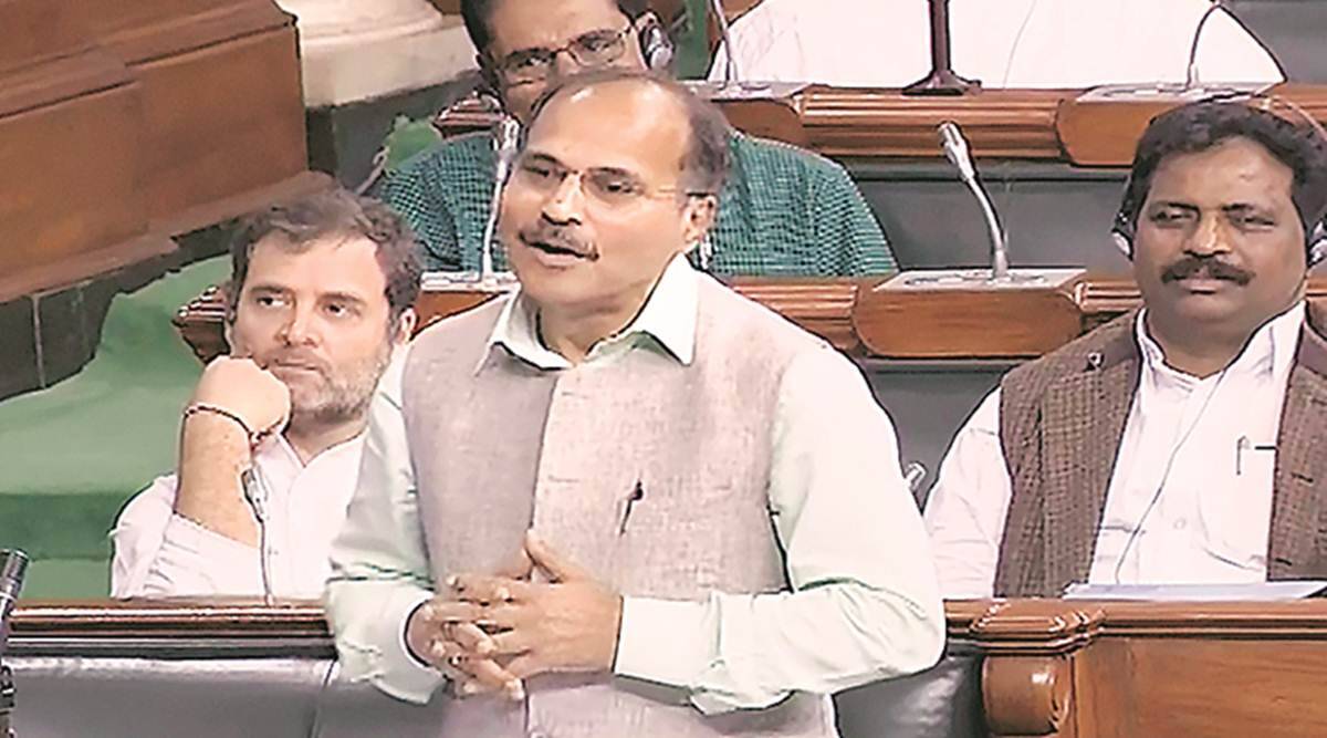 After apologizing, Adhir Ranjan complained to the speaker, furious with ...