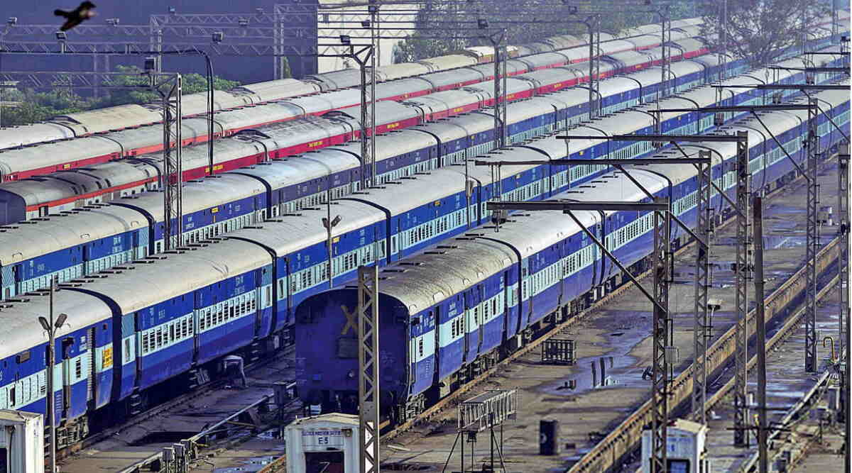 Indian Railway IRCTC Why are there red green and blue coaches in trains ...