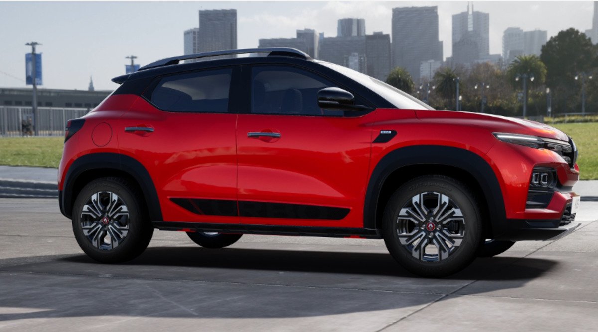 Renault Kiger RXT AMT Opt finance plan with down payment and EMI read ...