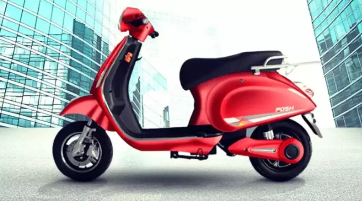 Worley Posh Electric Scooter With Anti Theft Alarm And Cruise Control ...