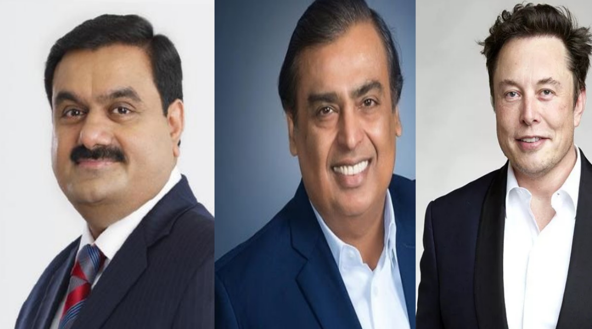 Where did Gautam Adani Mukesh Ambani and Elon Musk start read details-गौतम अडानी, मुकेश अंबानी ...