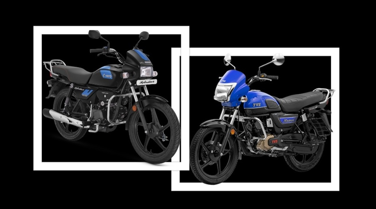 Hero Splendor Plus XTEC vs TVS Radeon Who is best bike with more ...
