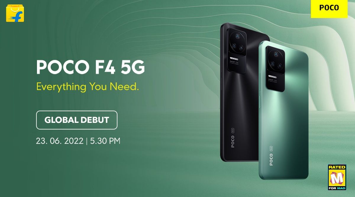 POCO F4 5G launch in india 23 june global E4 AMOLED display Snapdragon ...