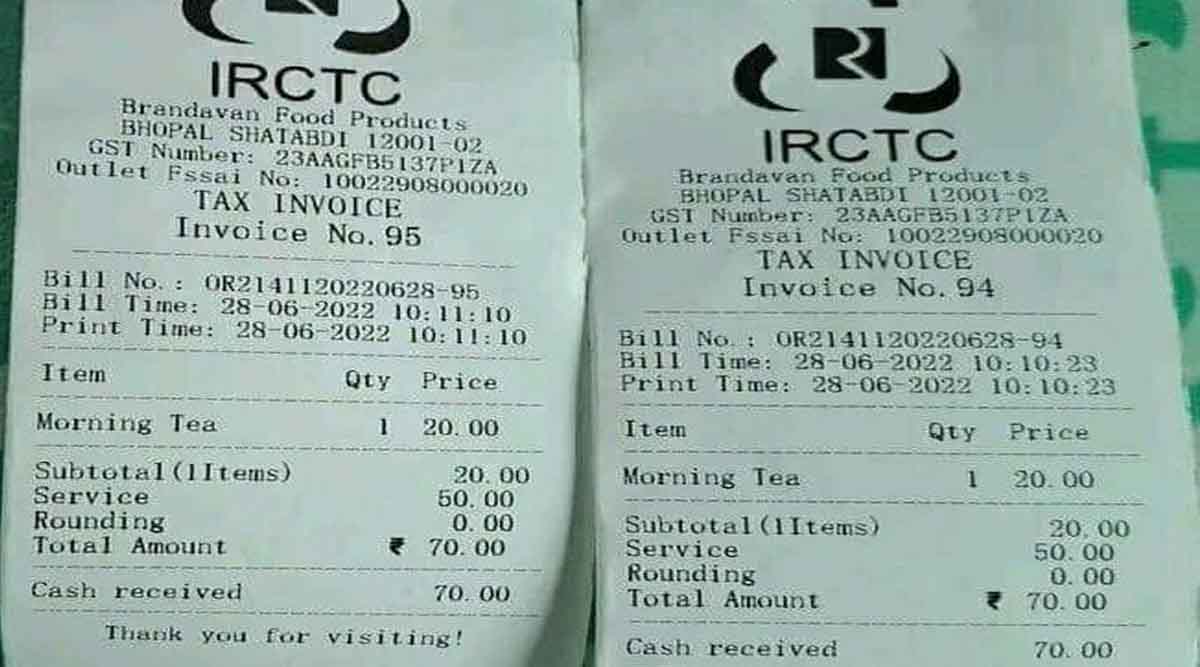 रेलवे में एक कप चाय का बिल 70 रुपए देखकर चौका यात्री, प्रशासन बोला- इसे ...