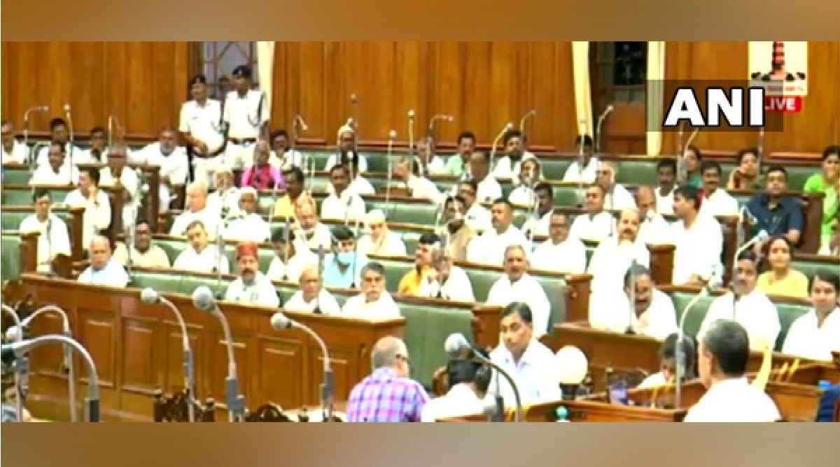 BJP and Mahagathbandhan attacks on each other in Bihar Assembly- जब वो साथ में थे तो मंगलराज ...