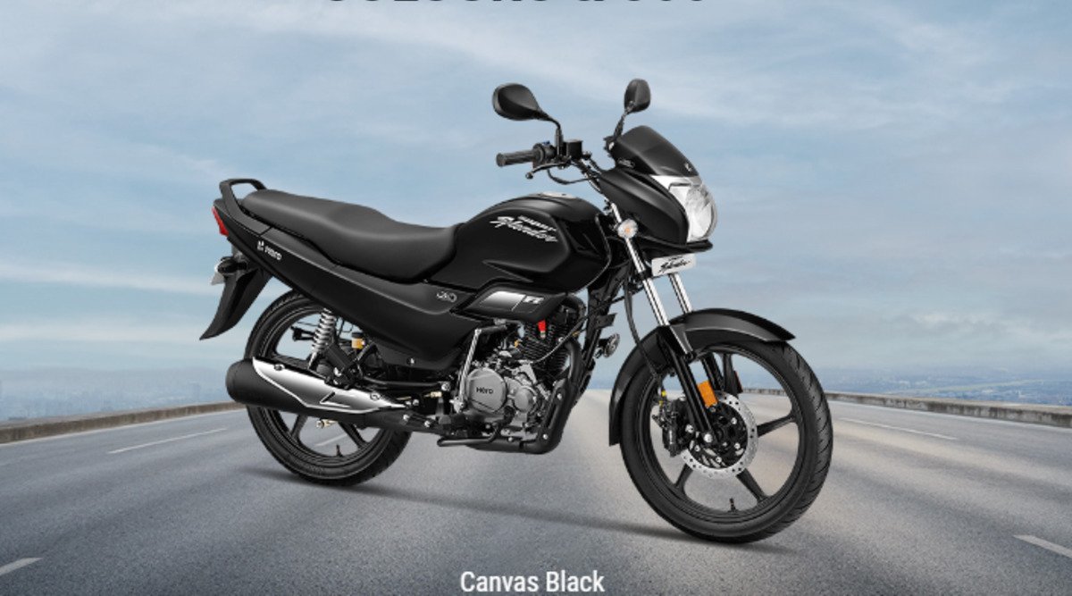 Hero Super Splendor Canvas Black Edition finance plan with down payment ...