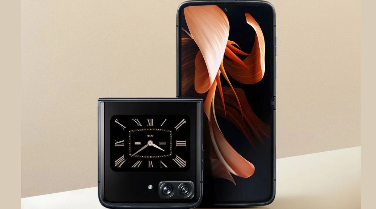 Moto Razr 2022 launched two screen foldable phone 144Hz foldable P OLED ...