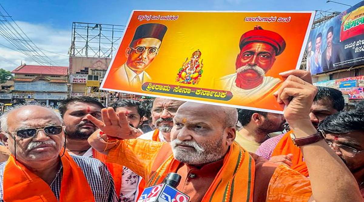 karnataka Pramod Muthalik chief of Shri Ram Sena said whoever touch the ...