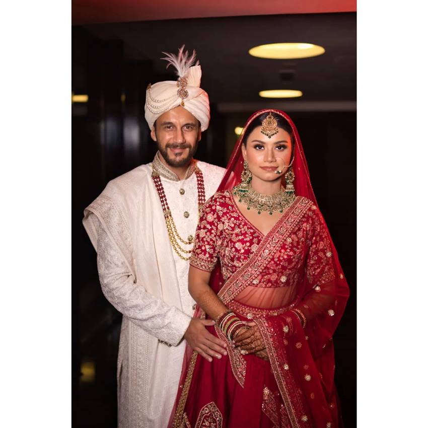 SS Rajamouli RRR Actress Ahmareen Anjum married to her long time ...