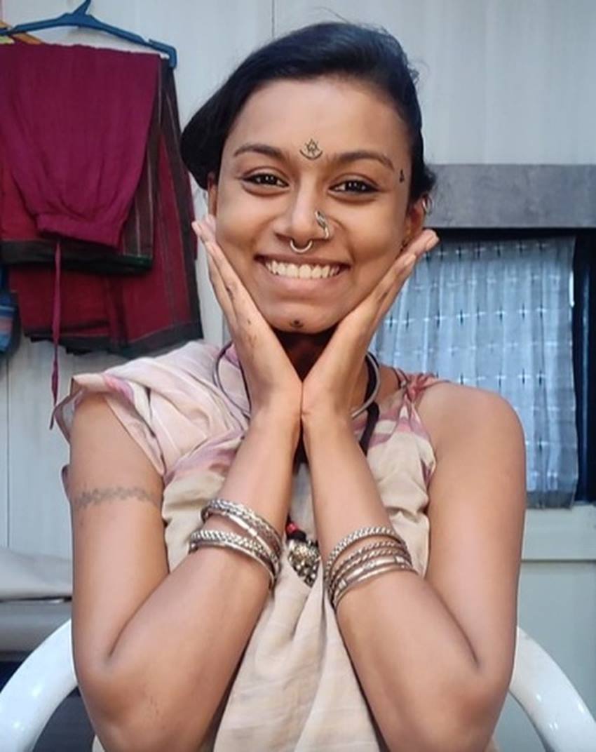 SS Rajamouli RRR Actress Ahmareen Anjum married to her long time Boyfriend, see their wedding ...