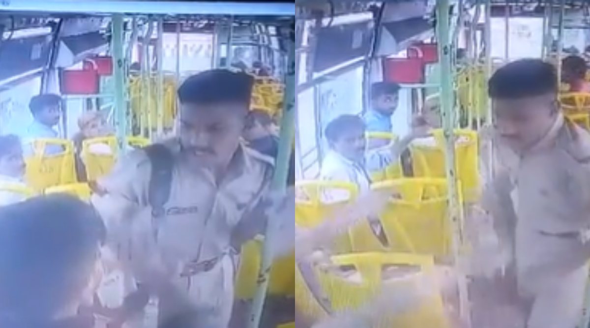 Madhya Pradesh passenger thrashed city bus conductor in dispute over ...