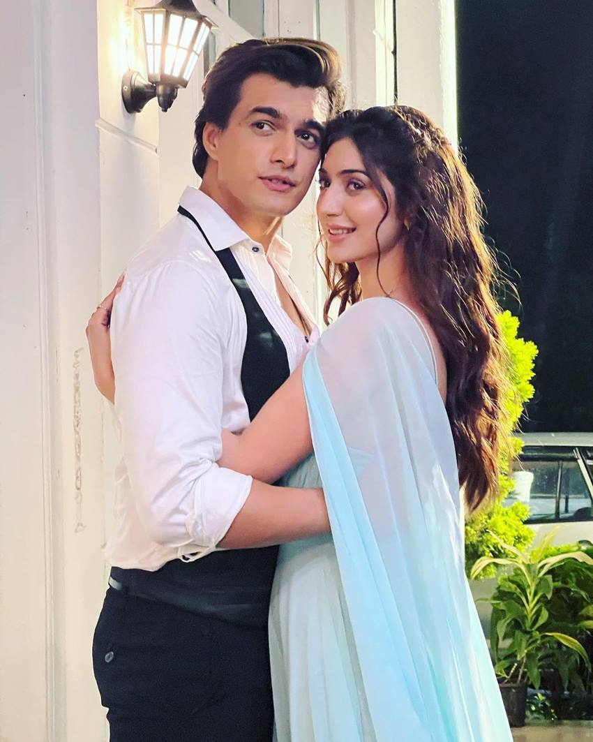 Shivangi Joshi Friend and yeh Rishta Kya kehlata hai fame actor Mohsin khan did romance with ...