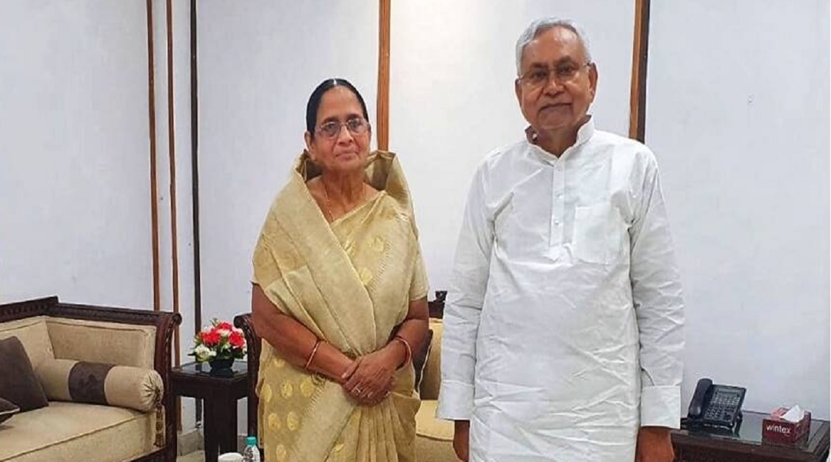 Bihar CM Nitish Kumar meets Apna Dal leader Krishna Patel for Kurmi ...